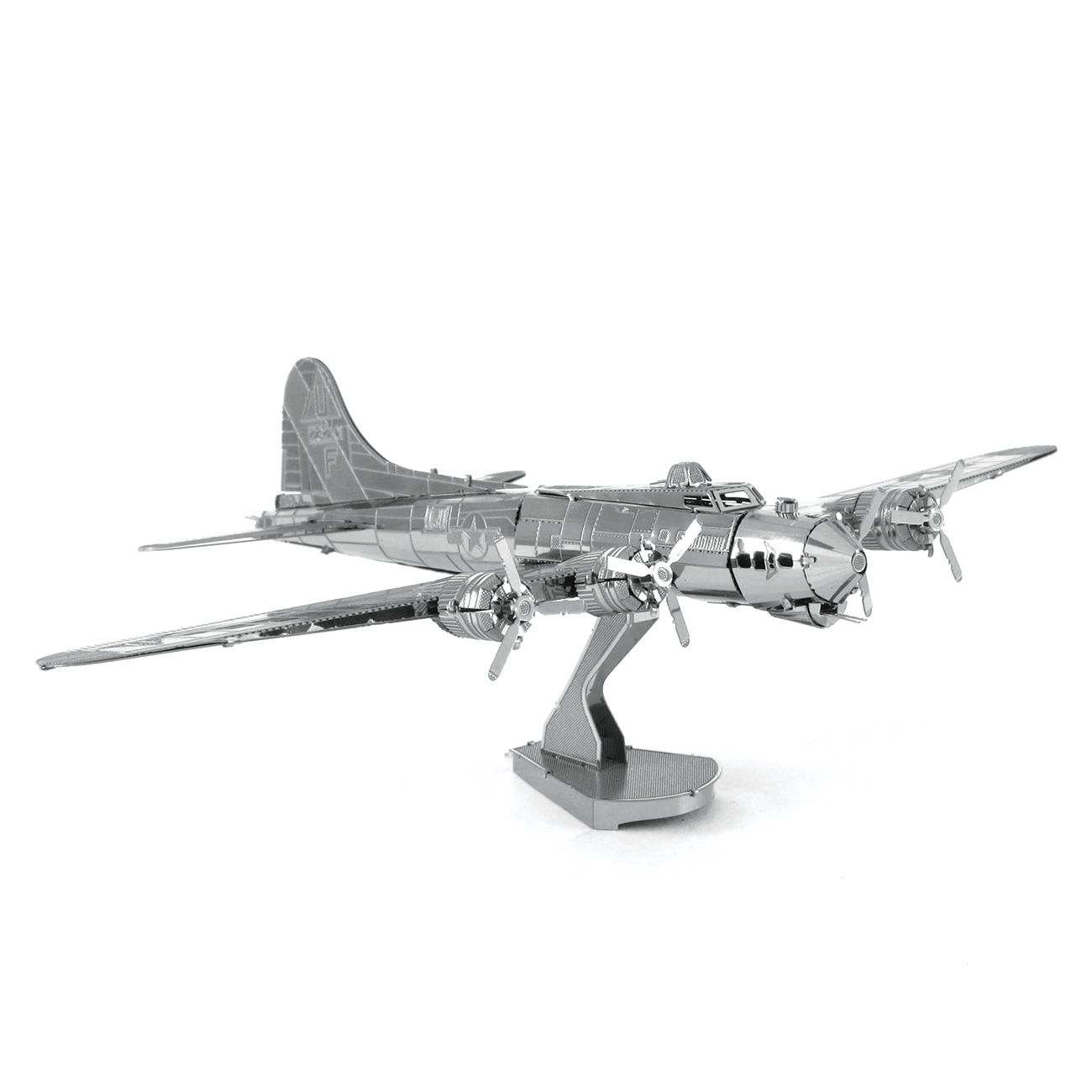 Metal Earth B-17 Flying Fortress 3D Metal Model Plane Kit MMS091 | Hobbies