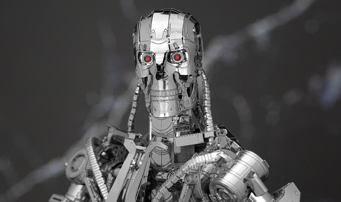 Metal Earth The Terminator T-800 Endoskeleton | Hobbies
