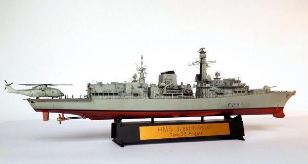 Trumpeter HMS Westminster F237 Type 23 Frigate 1:350 Scale Plastic ...