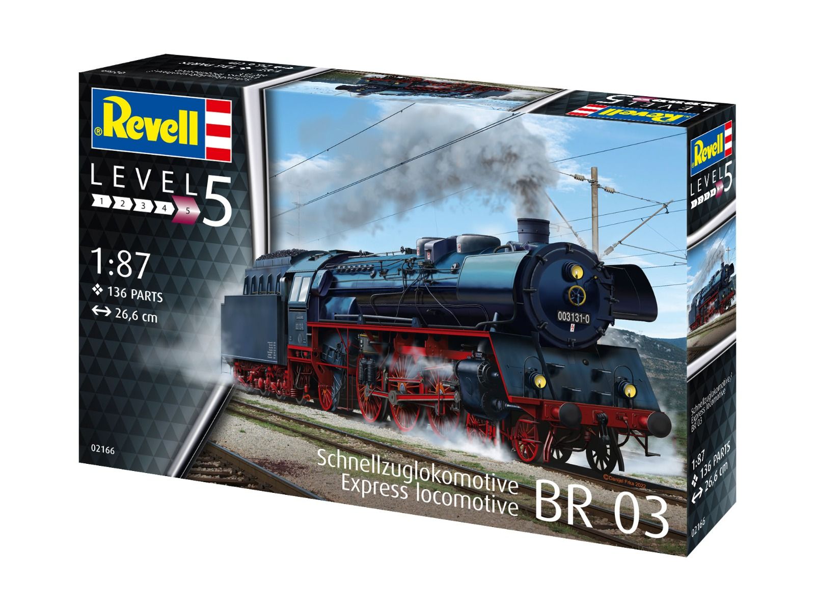 Revell 1/87 Scale Express Locomotive BR03 Model Kit | Hobbies