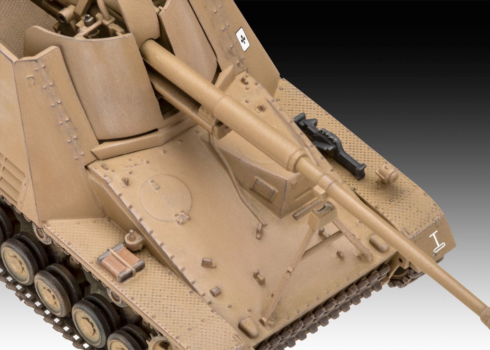 Revell 1/72 Scale Sd.KFZ. 164 Nashorn Model Kit | Hobbies