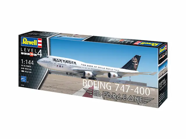 Revell 1/144 Scale Boeing 747-400 "Ed Force One" Model Kit | Hobbies