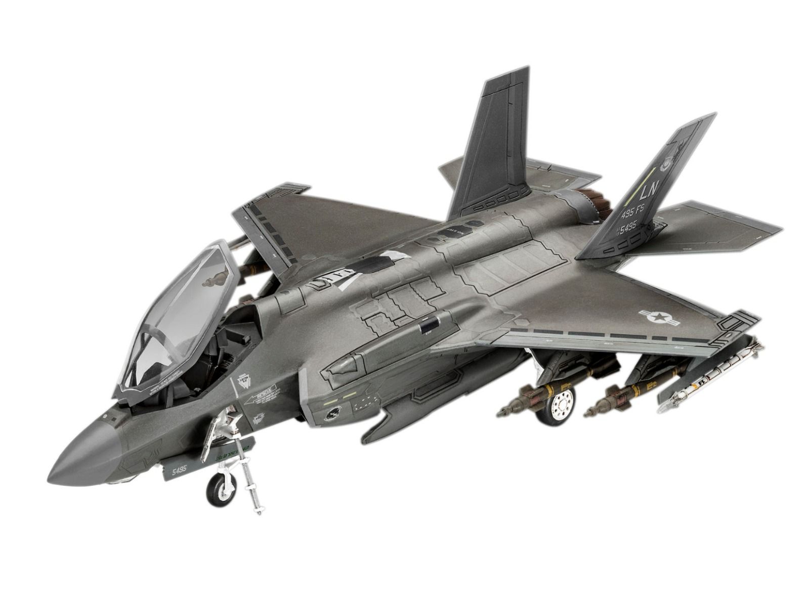 Revell 1/72 Scale Lockheed Martin F-35A Lightning II Model Kit | Hobbies