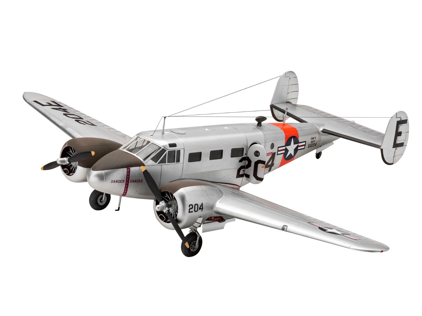 Revell 1/48 Scale Beechcraft Model 18 Model Kit | Hobbies