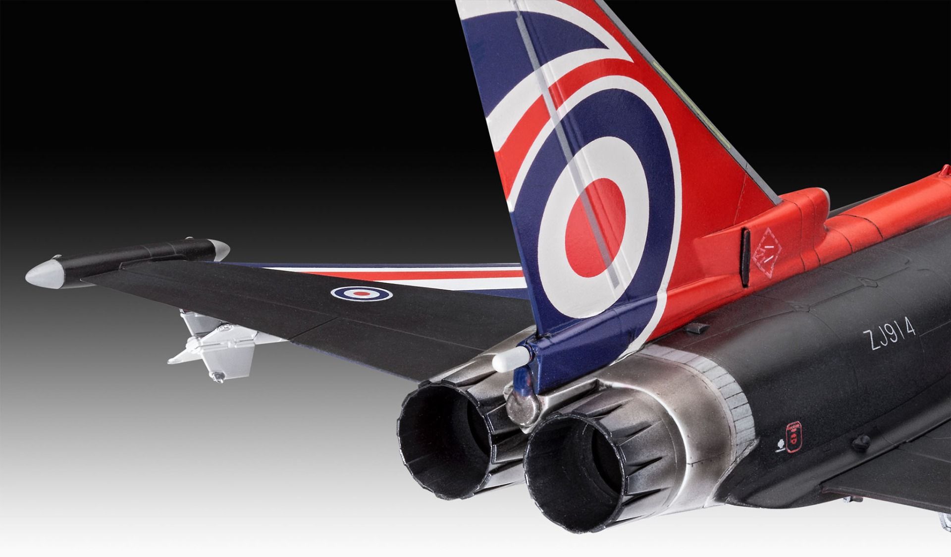 Revell 1/48 Scale Eurofighter Typhoon Black Jack Model Kit | Hobbies