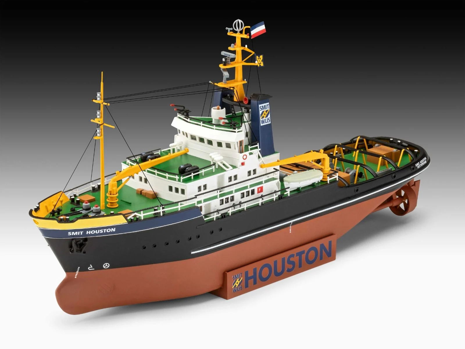 Revell 1/200 Scale Tug Boat Smit Houston Model Kit | Hobbies