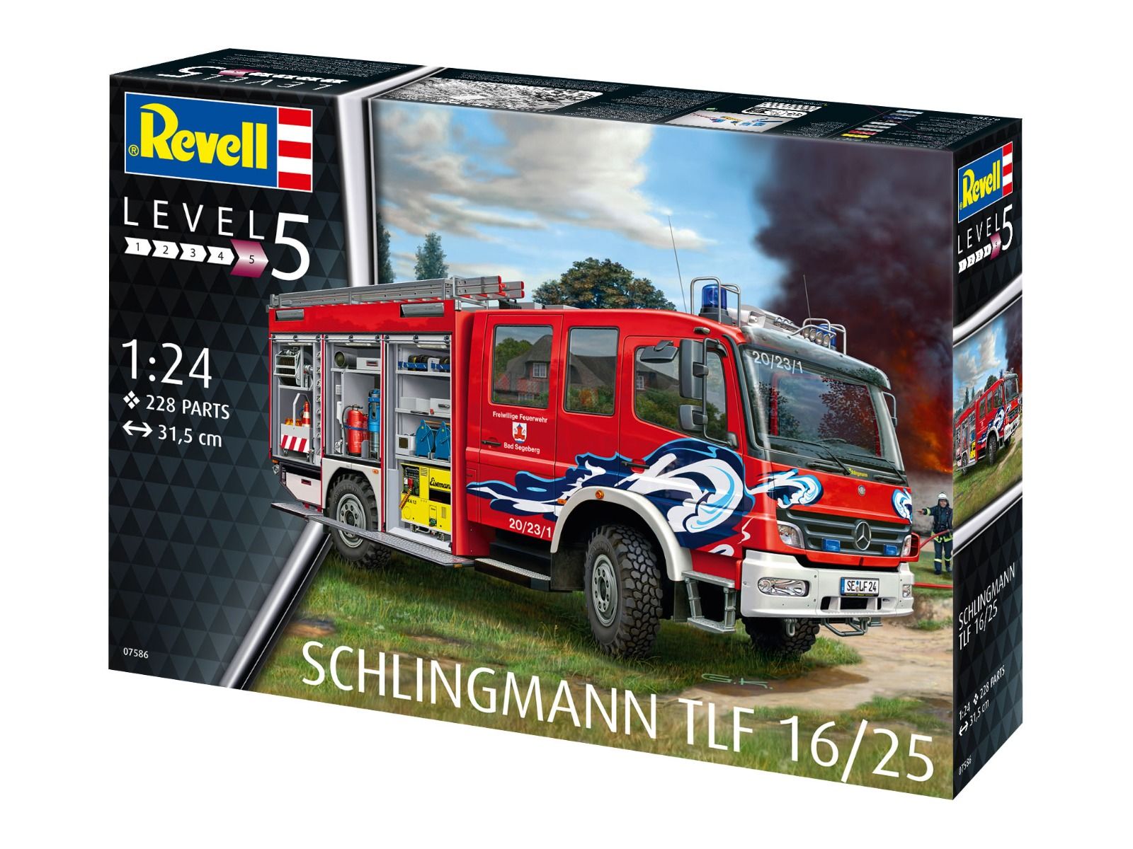 Revell 1/24 Scale Schlingmann TLF 16/25 Model Kit | Hobbies