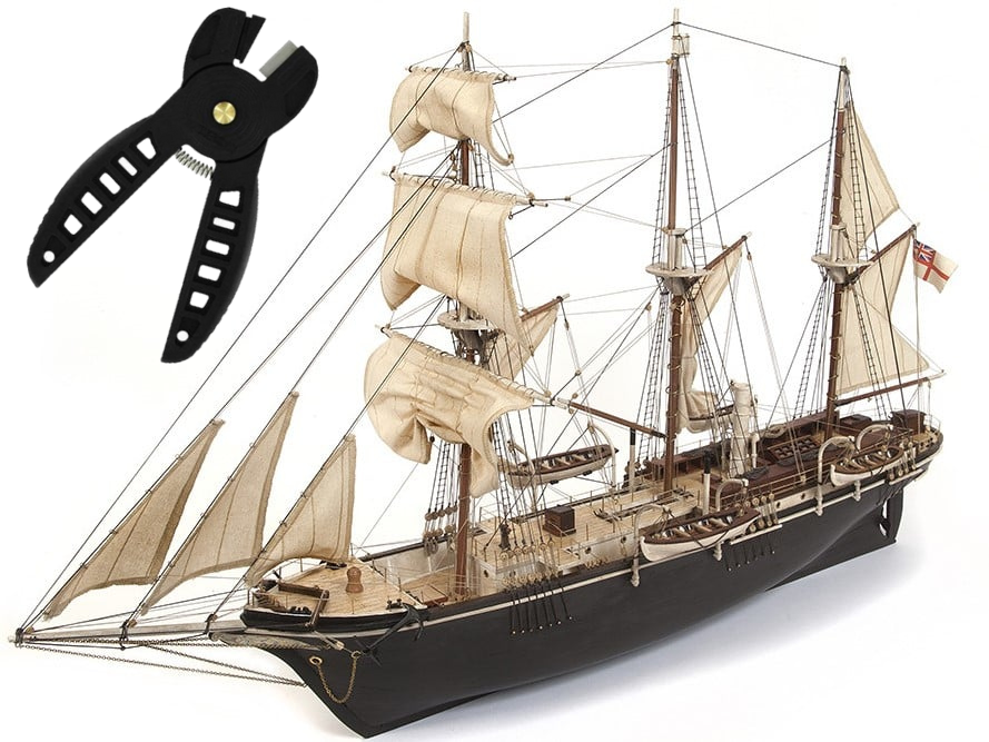 Occre Endurance 1:70 Scale Model Ship Kit with Plank Bending Tool | Hobbies
