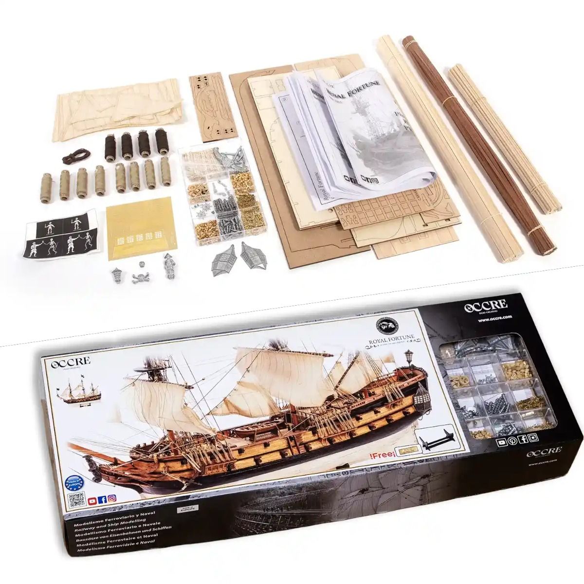 OcCre 1/65 Scale Royal Fortune Model Kit | Hobbies