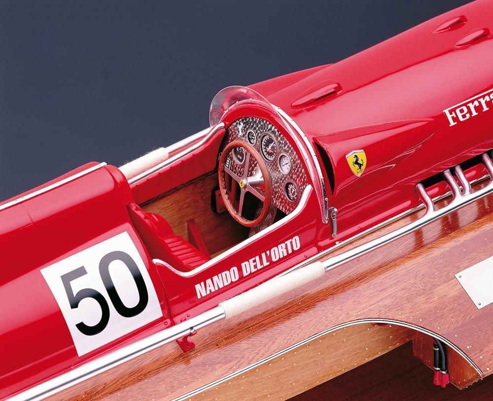 Amati 1/8 Scale Arno X1 Ferrari Hydroplane Model Boat Kit | Hobbies