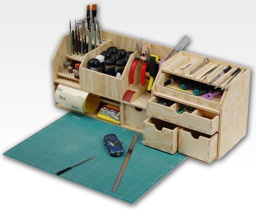 Hobbyzone Benchtop Workshop Organizer 60cm x 22 cm | Hobbies