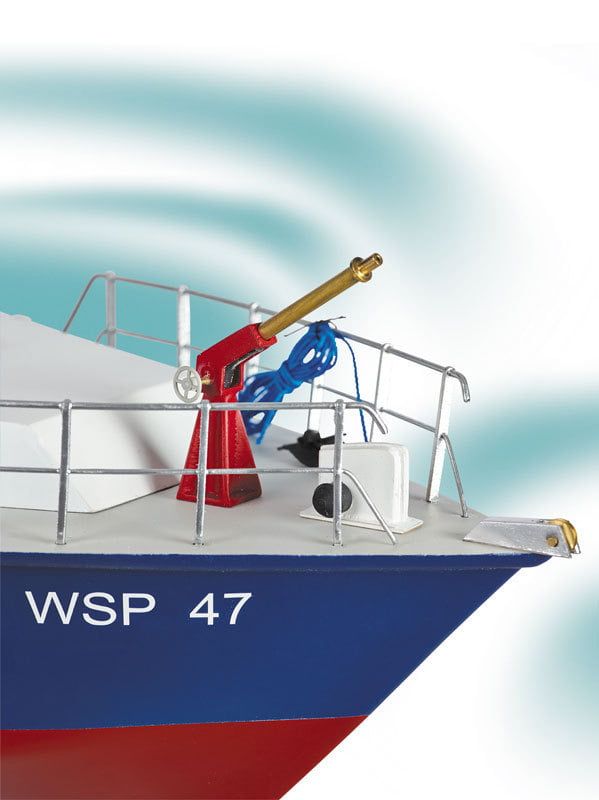 Krick WSP47 Police Motor Launch 1:20 Scale Model Boat Kit | Hobbies