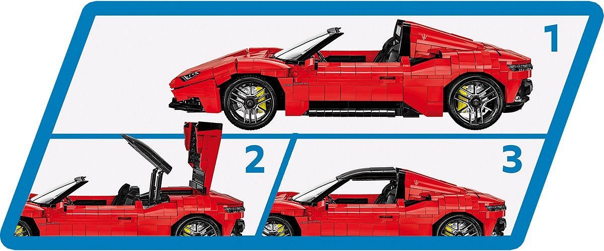 Cobi 1/12 Scale Maserati MC20 Cielo Model Kit | Hobbies