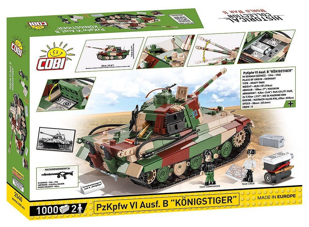 Cobi Panzerkampfwagen VI Ausf. B Königstiger Model Kit | Hobbies