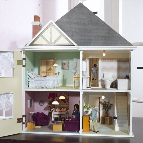 Mountfield Dolls House Kit by Dolls House Emporium Unpainted Easy-to ...