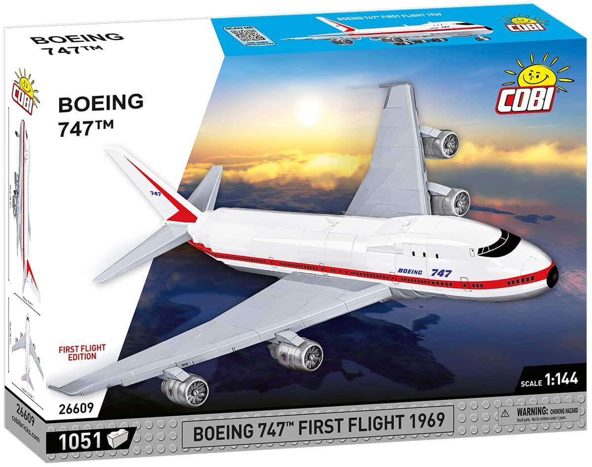 Cobi 1/144 Scale Boeing 747 First Flight 1969 Model Kit | Hobbies