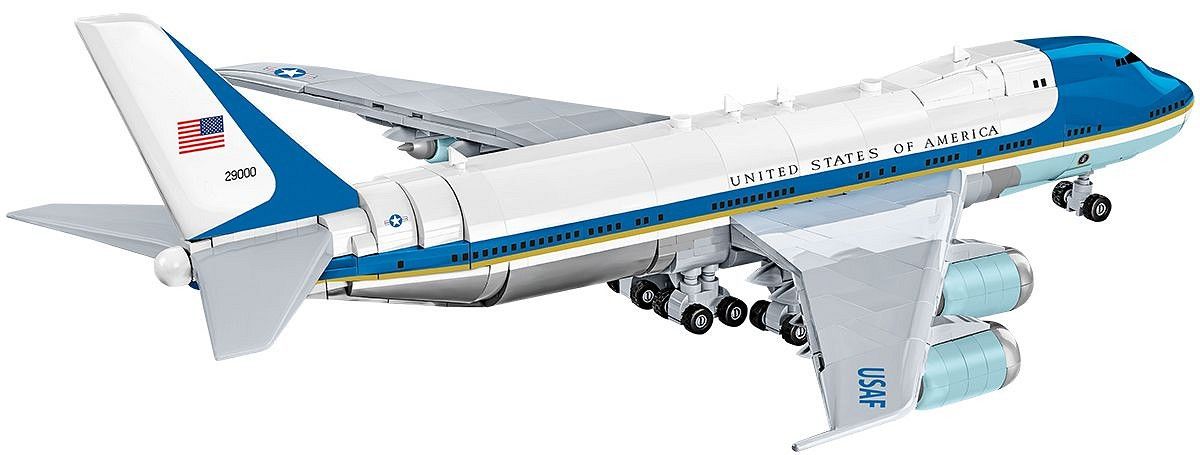 Cobi 1/144 Scale Boeing 747 Air Force One Model Kit | Hobbies