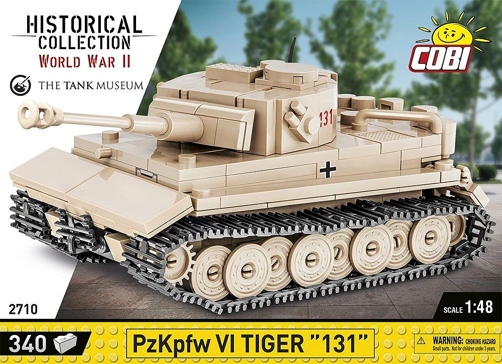 Cobi 1/48 Scale PzKpfw VI Tiger 131 Model Kit | Hobbies