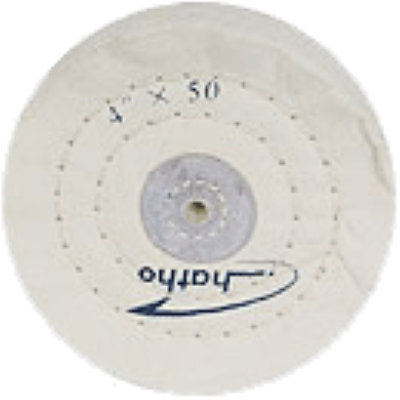 Bleached Muslin Polishing Wheel | Hobbies