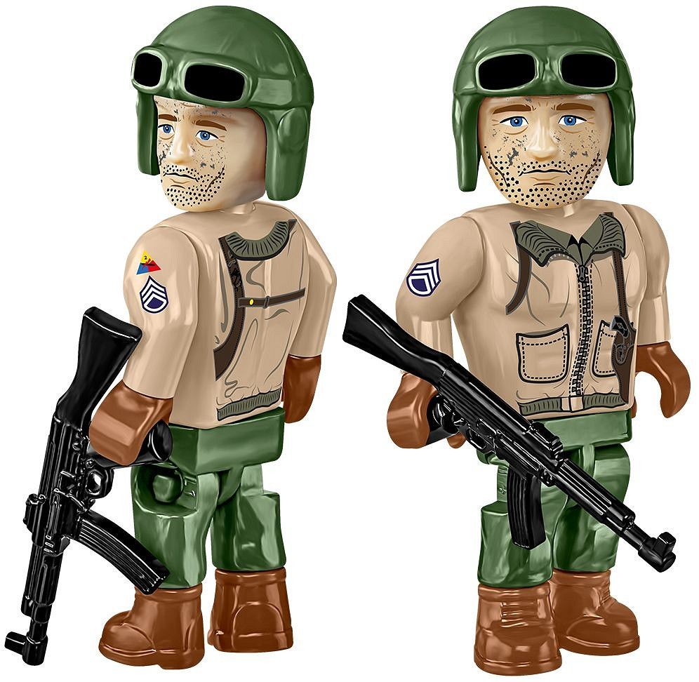 Cobi 1/35 Scale Sherman M4A2E8(76)W Model Kit | Hobbies