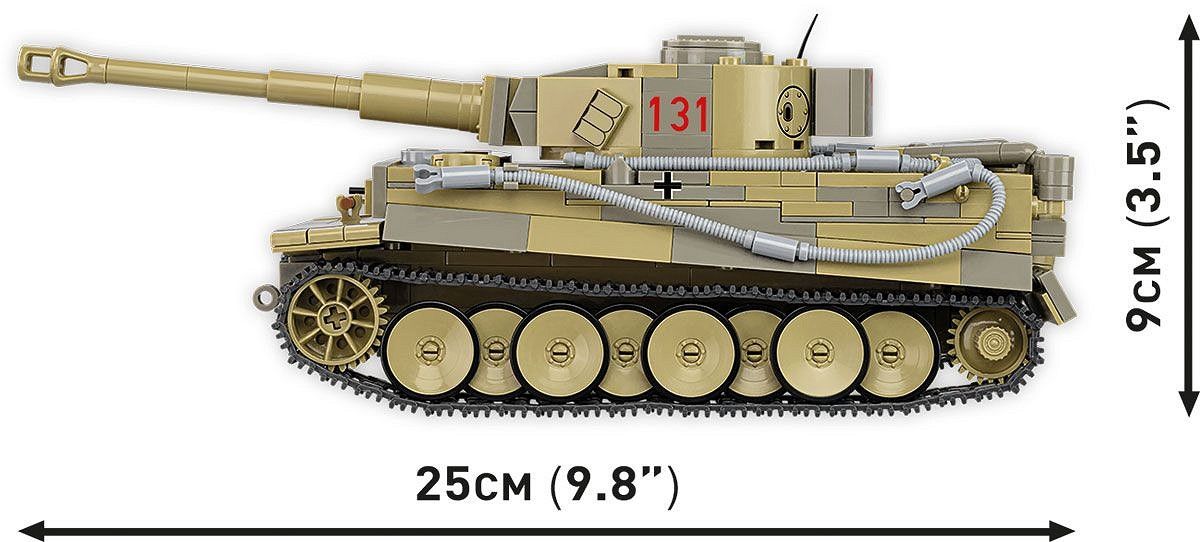 Cobi 1/35 Scale Panzer VI Tiger I no 131 Model Kit | Hobbies