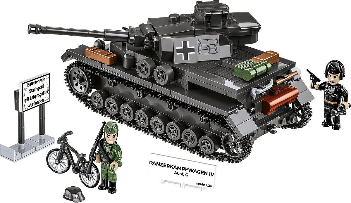 Cobi 1/35 Scale Panzerkampfwagen IV Ausf.G Model Kit | Hobbies