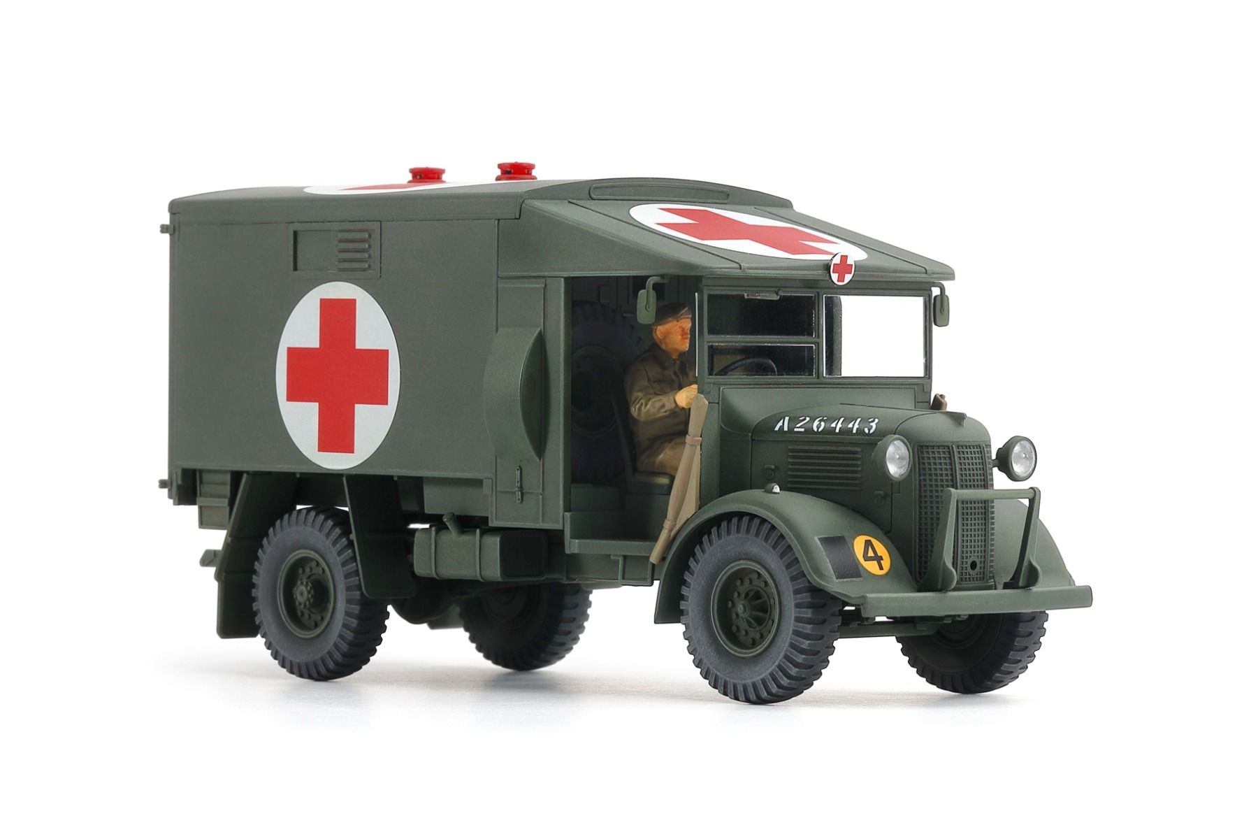 Tamiya 1/48 Scale British 2t 4x2 Ambulance Model Kit | Hobbies