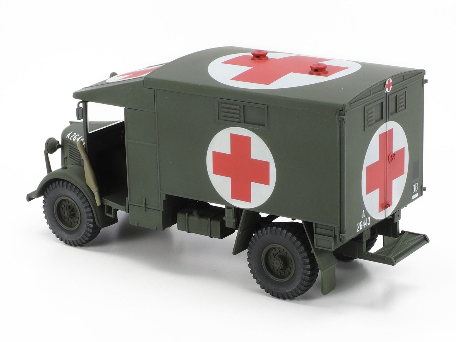 Tamiya 1/48 Scale British 2t 4x2 Ambulance Model Kit | Hobbies