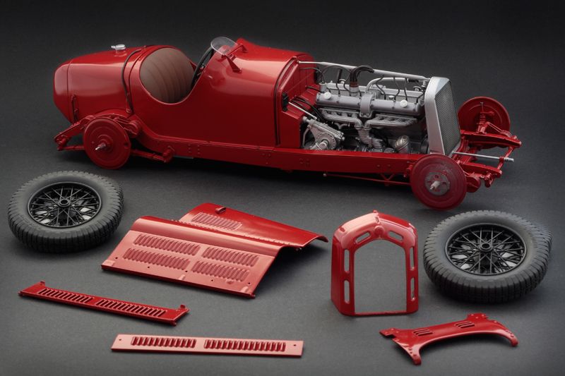 Italeri Alfa Romeo 8C2300 Monza 12th Scale Plastic Car Kit 4706 | Hobbies