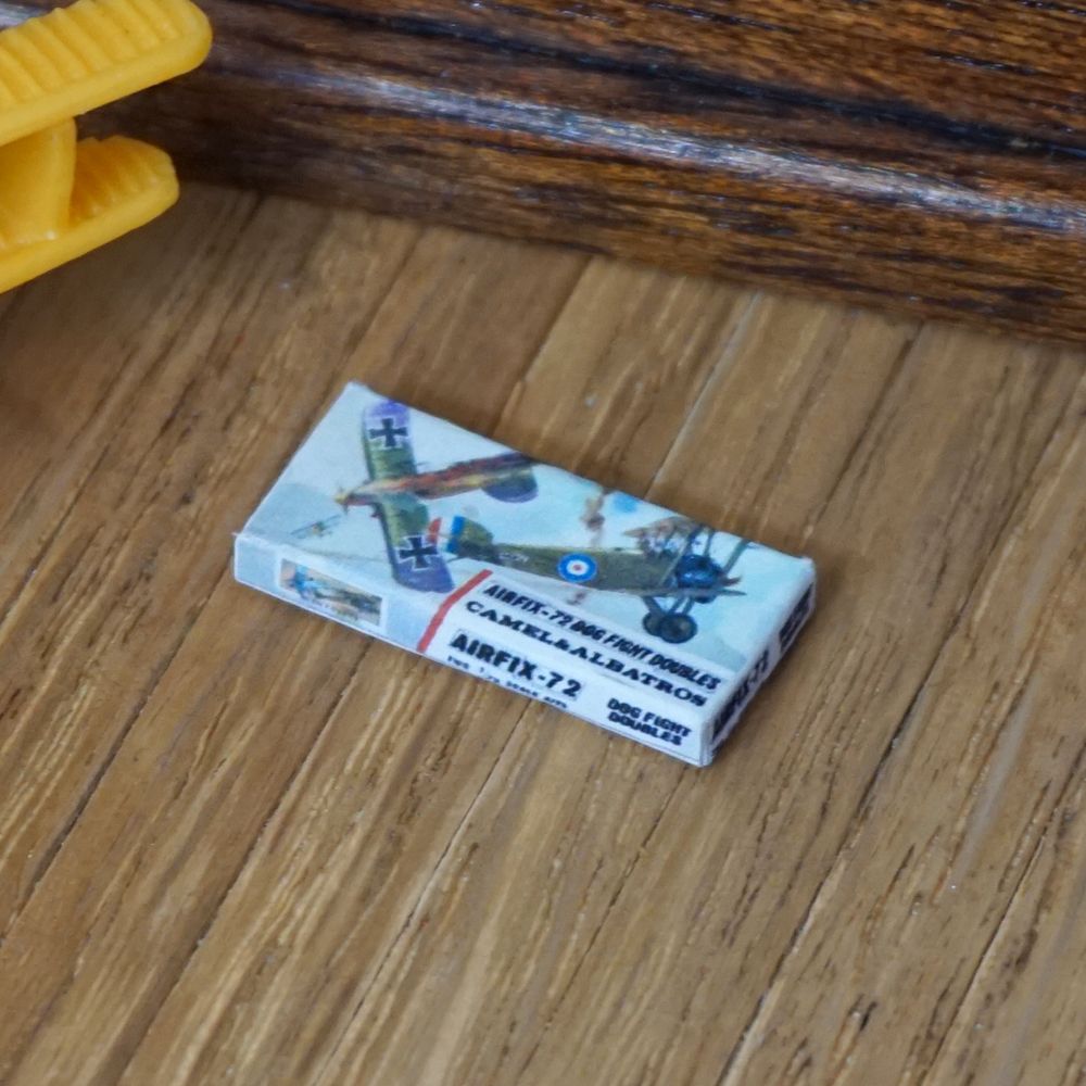 Airfix Dog Fight Doubles Camel & Albatross Cardboard Box for 12th Scale ...