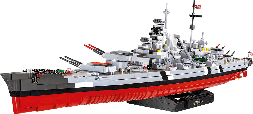 Cobi 1/300 Scale Battleship Bismarck - Executive Edition Model Kit ...