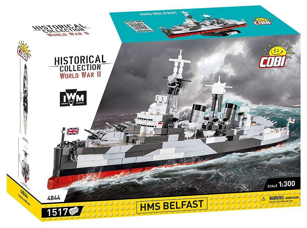 Cobi 1/300 Scale HMS Belfast Model Kit | Hobbies