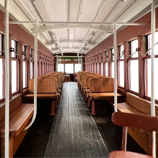 Occre 1/24 Scale New Orleans Streetcar Model Kit | Hobbies
