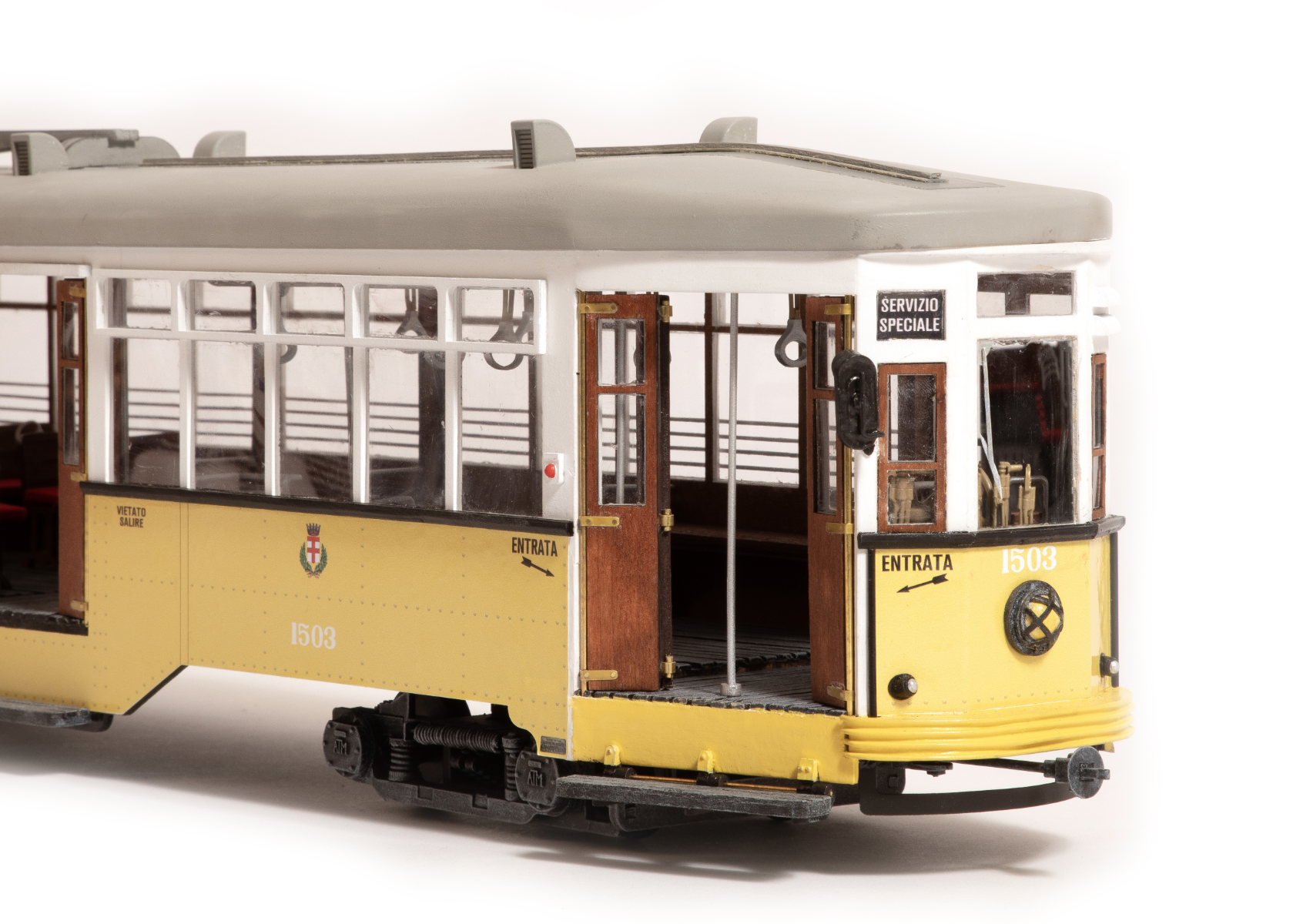 Occre 1/24 Scale Milano Tram Model Kit | Hobbies