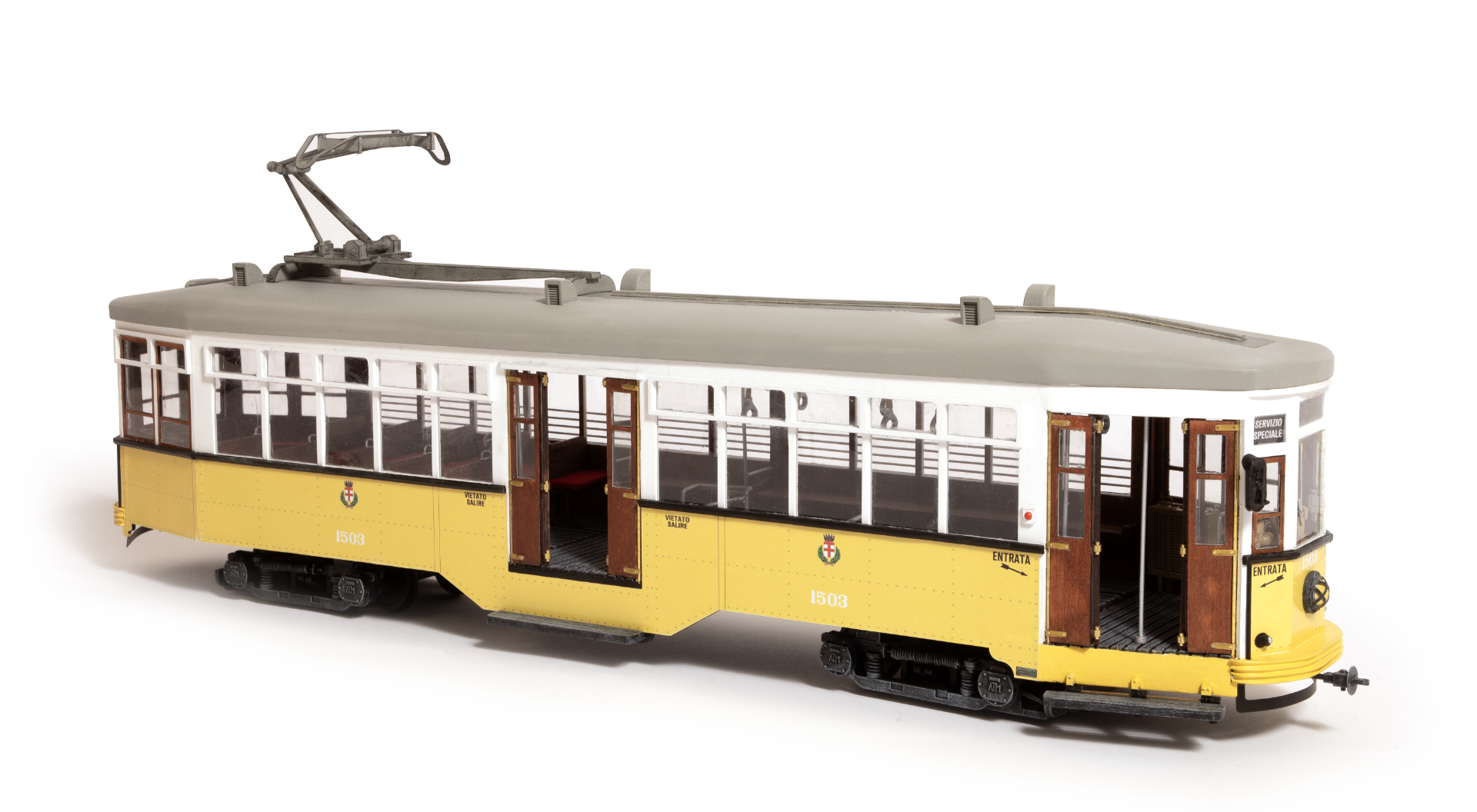 Occre 1/24 Scale Milano Tram Model Kit | Hobbies