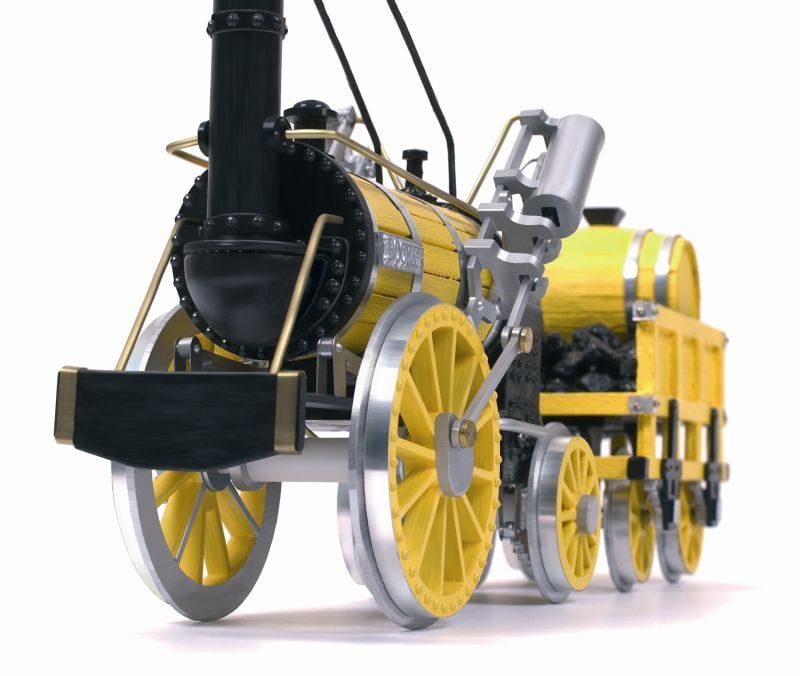 Occre Stephensons Rocket 1:24 Scale Model Kit 54000 | Occre Model Kits ...