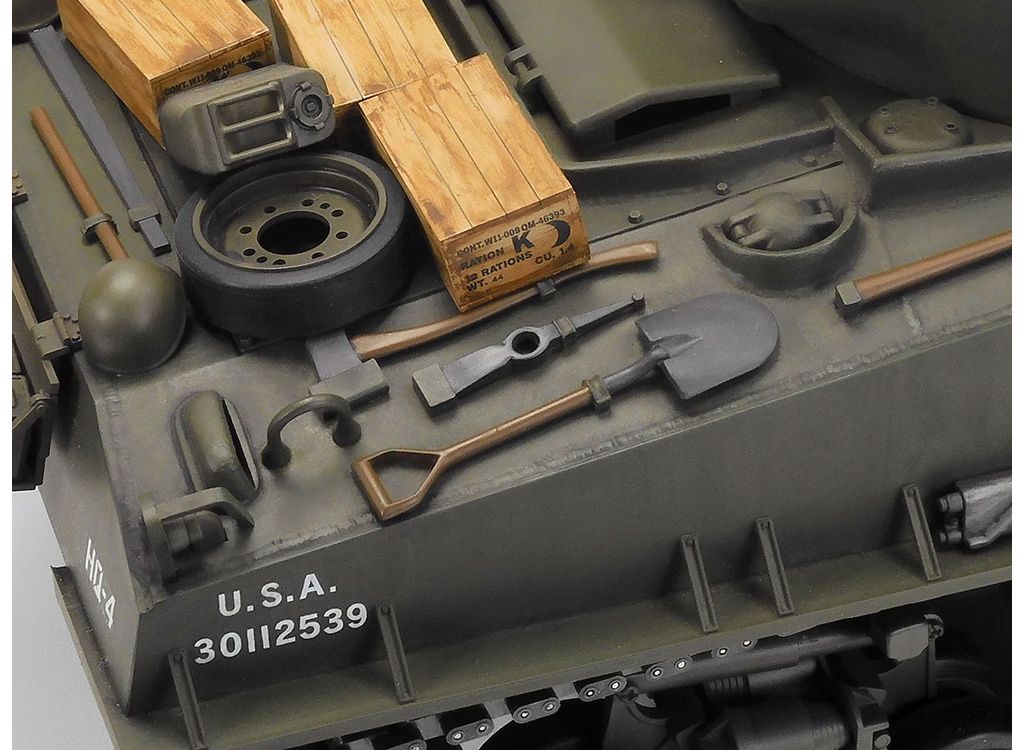 Tamiya 1/16 Scale M4 Sherman 105mm Howitzer MSS Radio Controlled Model ...