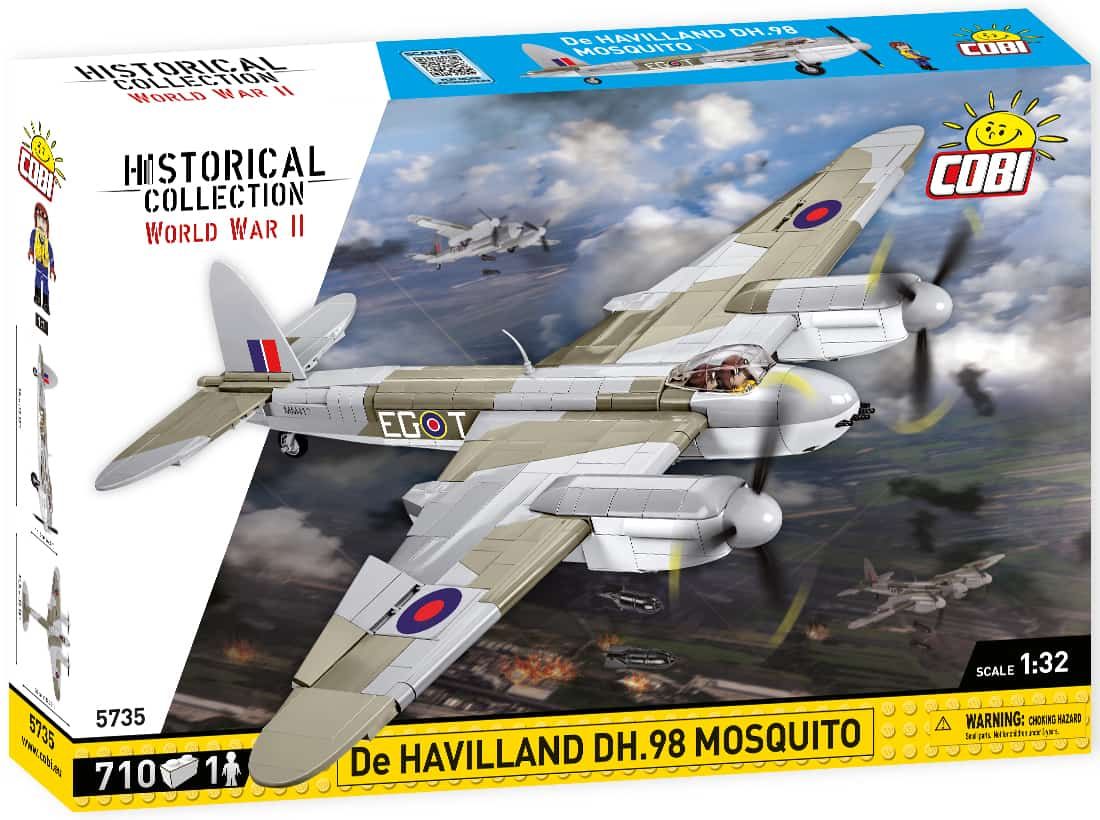 Cobi 1/32 Scale De Havilland DH-98 Mosquito Model Kit | Hobbies