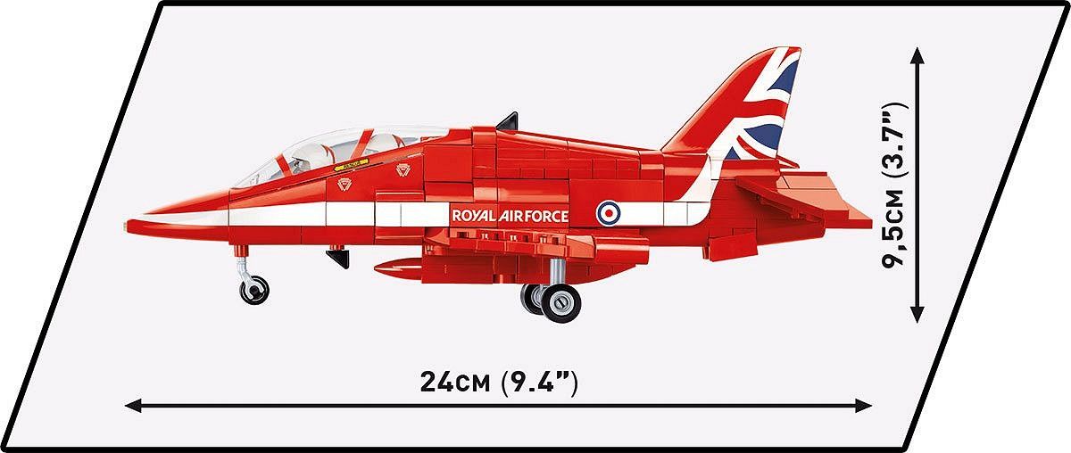 Cobi 1/48 Scale BAe Hawk T1 Red Arrows Model Kit | Hobbies