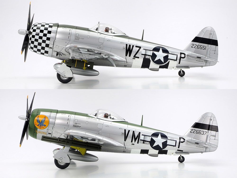 Tamiya 1/48 Scale Republic P-47D Thunderbolt Bubbletop Model Kit | Hobbies