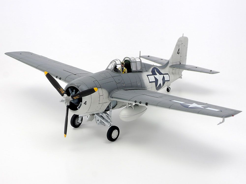 Tamiya 1/48 Scale Grumman FM-1 Wildcat / Martlet Mk.V Model Kit | Hobbies