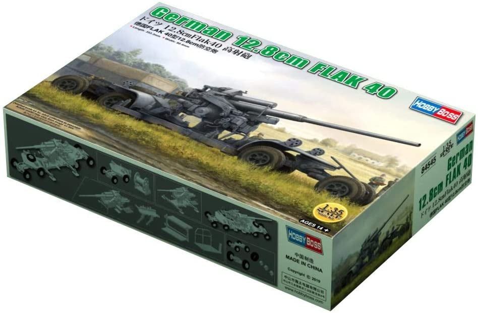 Hobby Boss 1/35 Scale German Flak Gun Plastic Model Kit | Hobbies | Hobbies
