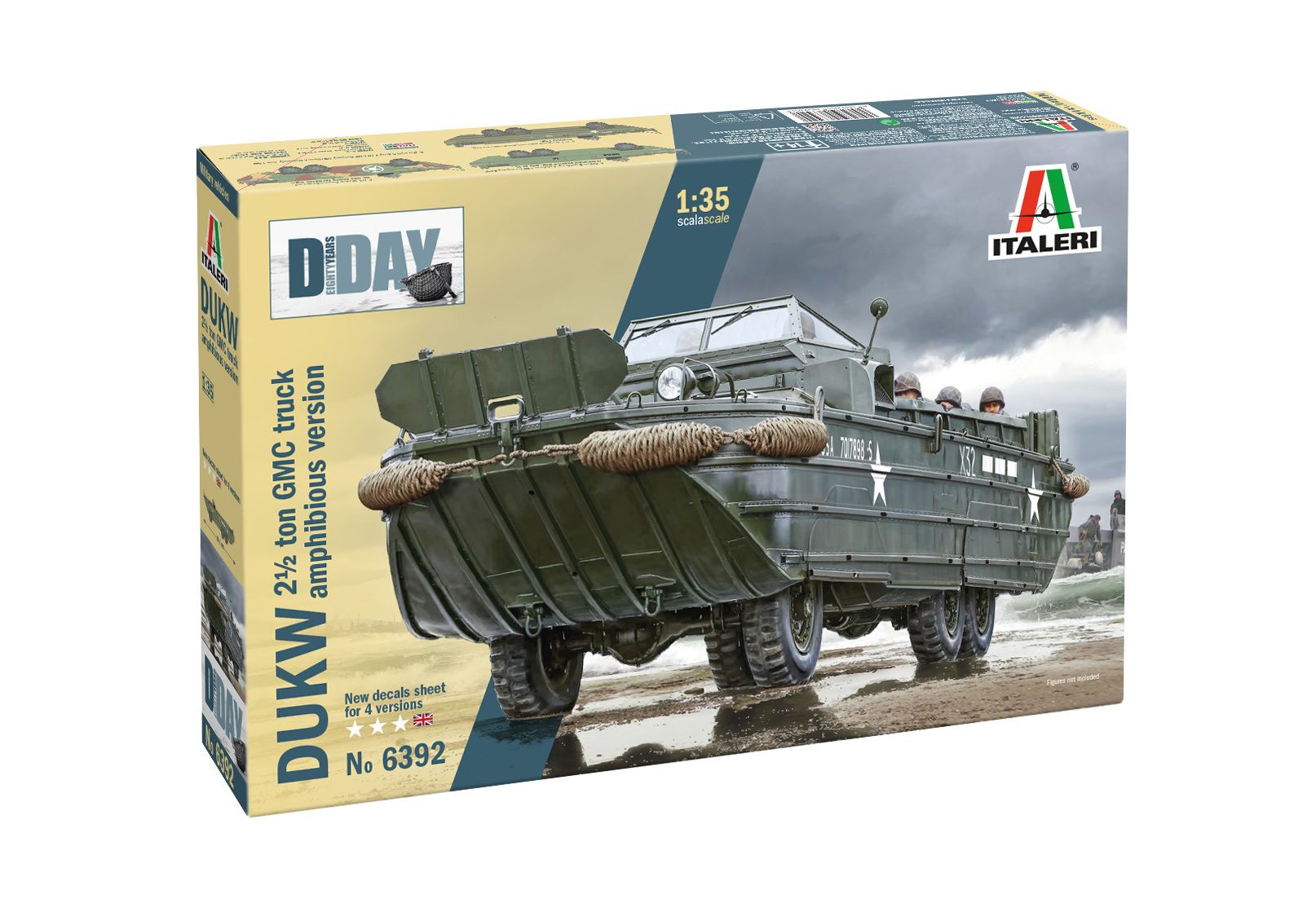 Italeri 1/35 Scale DUKW Model Kit | Hobbies