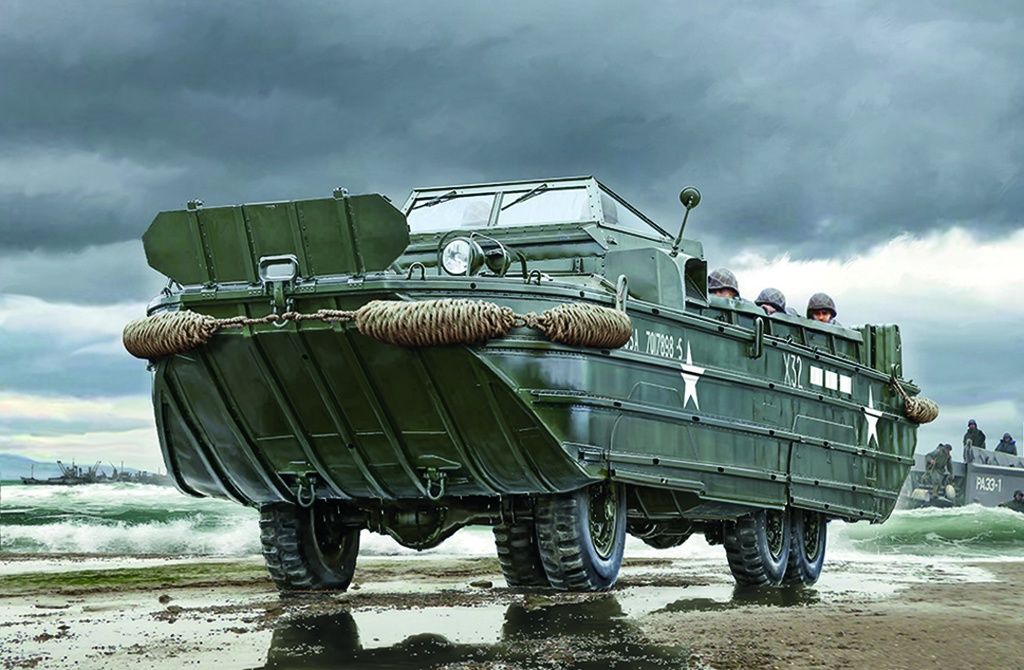 Italeri 1/35 Scale DUKW Model Kit | Hobbies