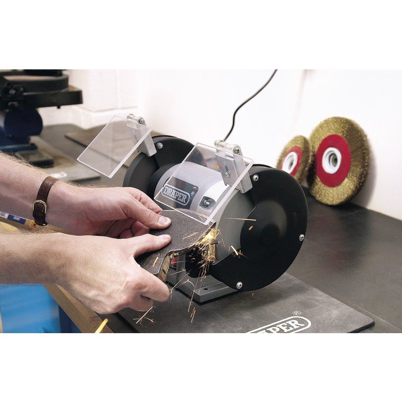 Draper Bench Grinder 150mm 250W | Hobbies