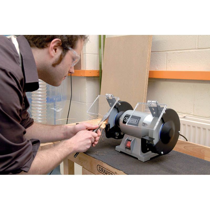 Draper Bench Grinder 150mm 250W | Hobbies