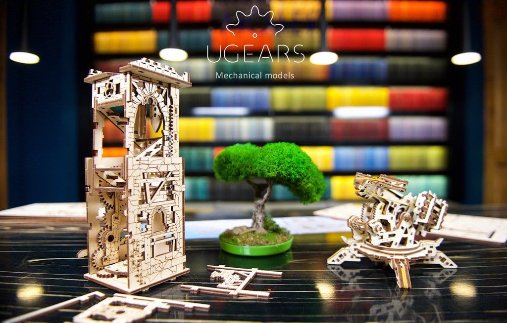 UGears Archballista and Tower Wooden Kit 70048 | UGears Collection ...