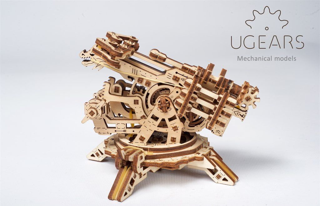 UGears Archballista and Tower Wooden Kit 70048 | UGears Collection ...