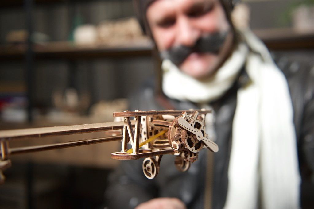 UGears Aviator Wooden Kit 70053 | UGears Collection | Hobbies