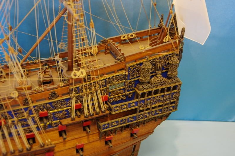 Mantua Models Sergal Sovereign of the Seas 1:78 Scale Wooden Model Ship ...
